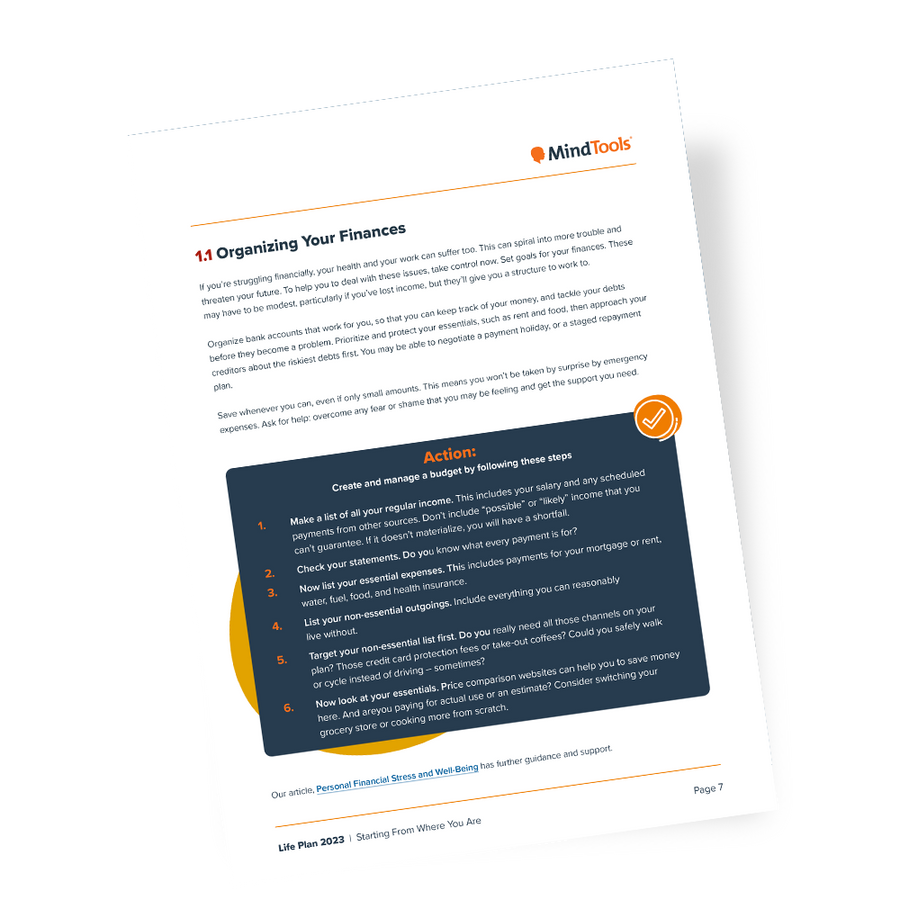 Life Plan 2023 Workbook | Mind Tools Store - Mindtools