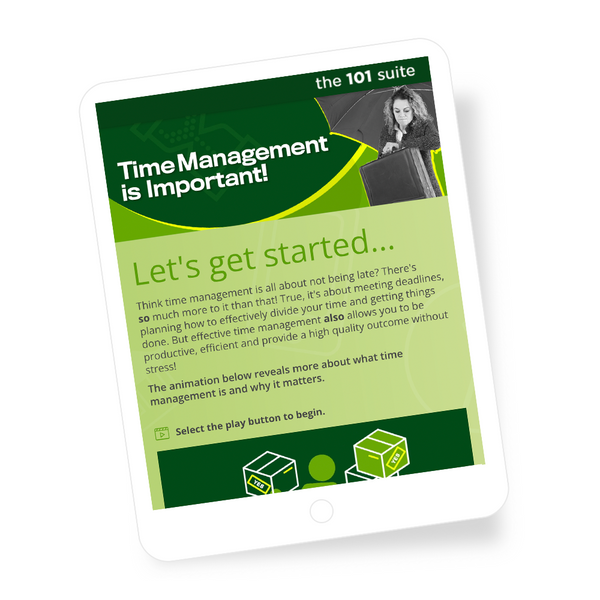 Time Management 101 | Mind Tools Store - Mindtools