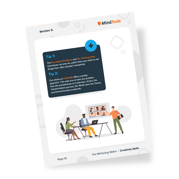 The Reframing Matrix | Mind Tools Store - Mindtools