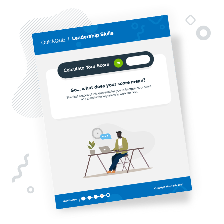 Leadership Skills Quick Quiz | Mind Tools Store - Mindtools