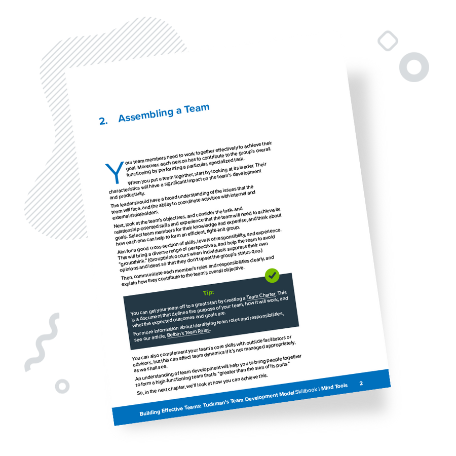 Building Effective Teams Skillbook | Mind Tools Store - Mindtools