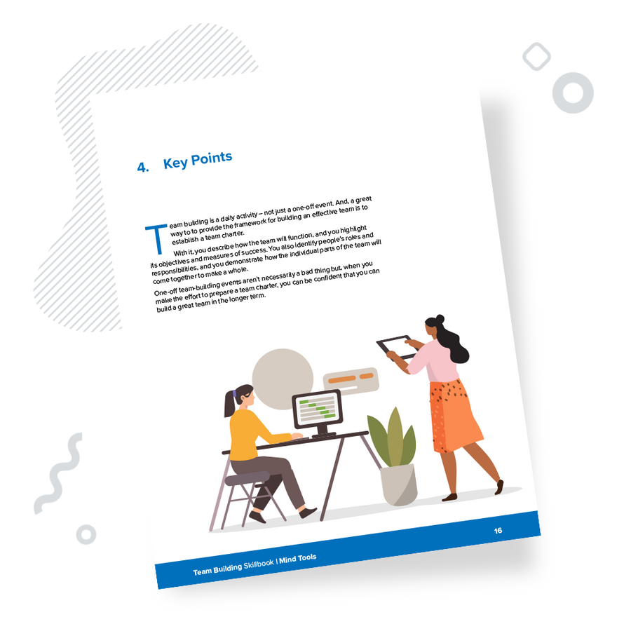 Team Building Skillbook | Mind Tools Store - Mindtools